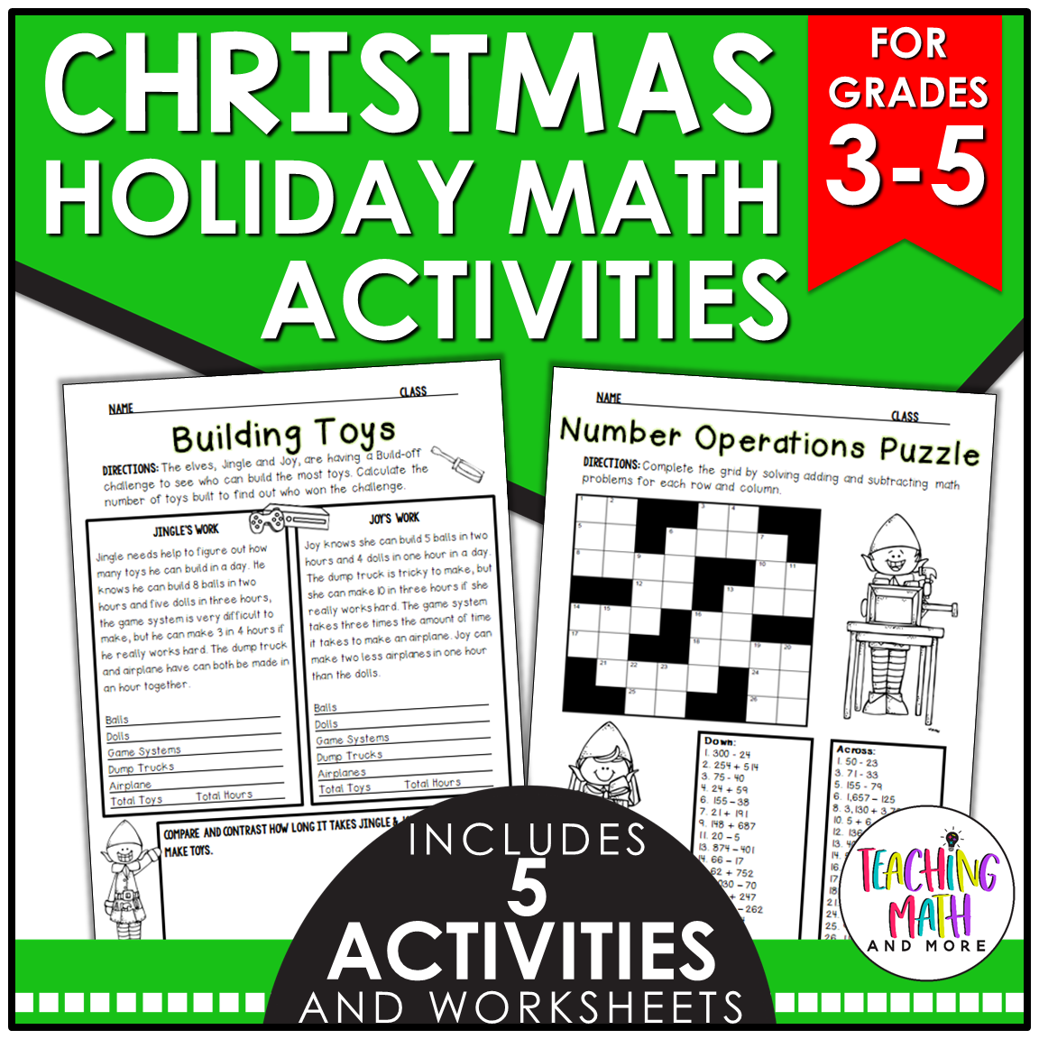 Kelly McCown: December Math Resource Roundup