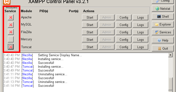 How to set Auto-Start XAMPP