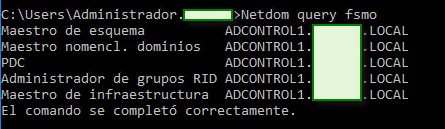 Transferir roles FSMO Windows Server y hacer purgado de los servicios ...