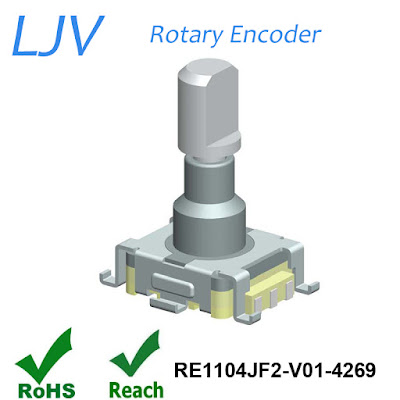 LJV Encoders, Potentiometers & Switch: LJV 11mm Surface Mount ...