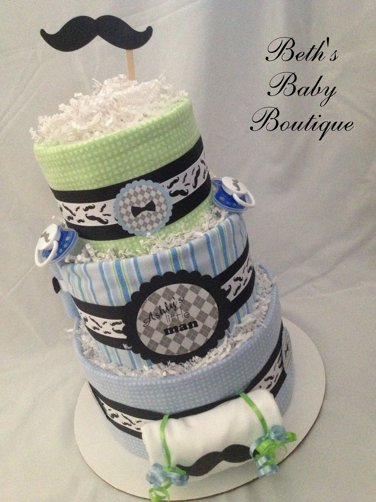 Beth's Baby Boutique: Another Precious "Little Man" Cake