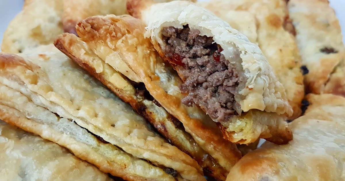 Maryam's Culinary Wonders: 1328. Puffed Meat Pastries