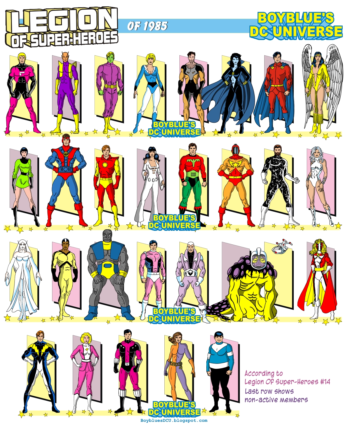 Boyblue's DC Universe: Team: Legion of Super-Heroes