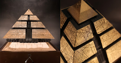 Stargate Cheops class warship with display base | The3Dprinting 3D ...