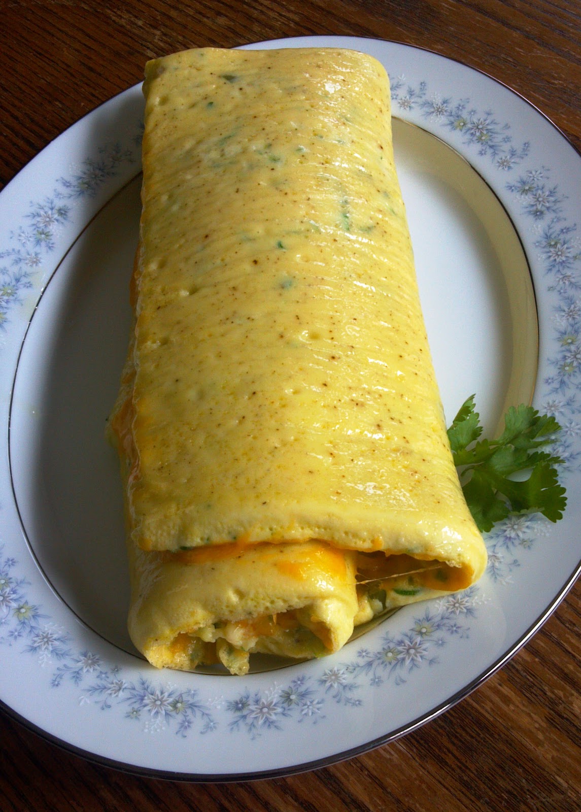 Rebecca's Amazing Creations: Veggie Omelet Roll