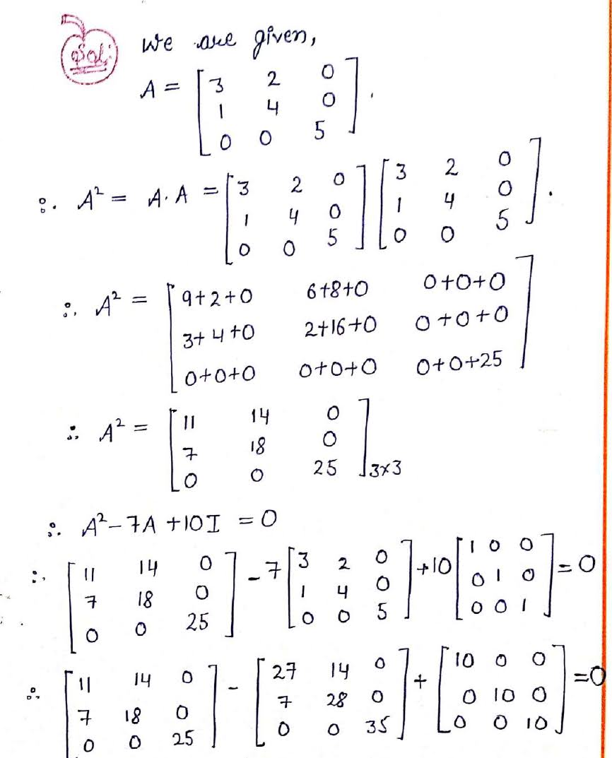 CH 3 - Matrices - Plus Two