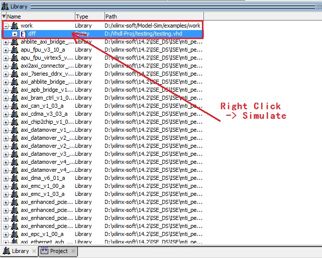VHDL BLOG: How To Load VHDL Project in ModelSim