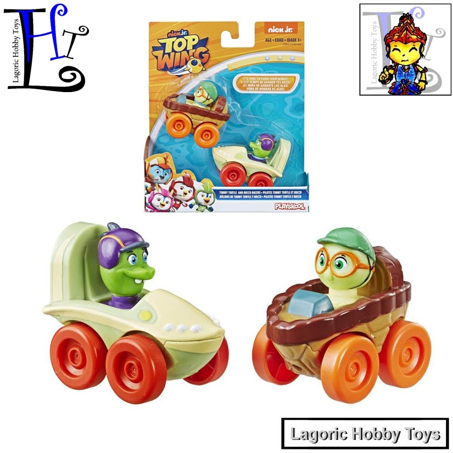 Top Wing Racers 2 Pack Timmy Turtle and Rocco (Nick Jr.) Hasbro ...
