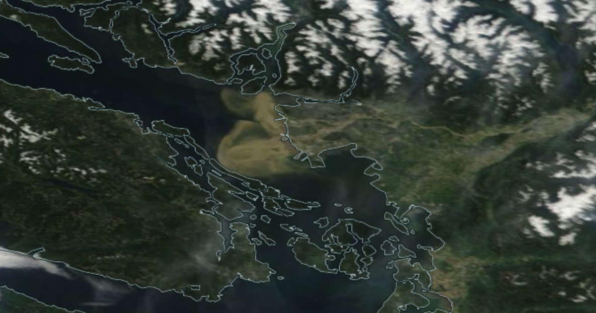 Cliff Mass Weather Blog: The Fraser River Plume