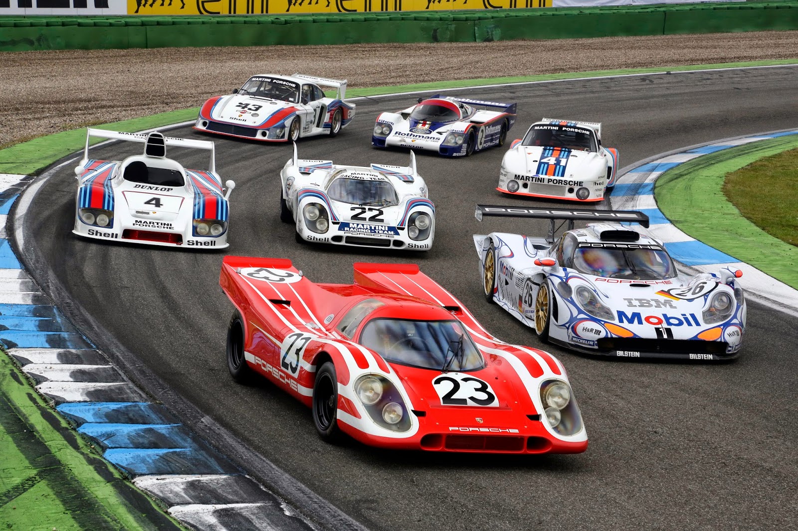 STORMWHEELS: 23 - 26 - 4 - 22 - 41 - 2 - 3 - PORSCHE Numbers