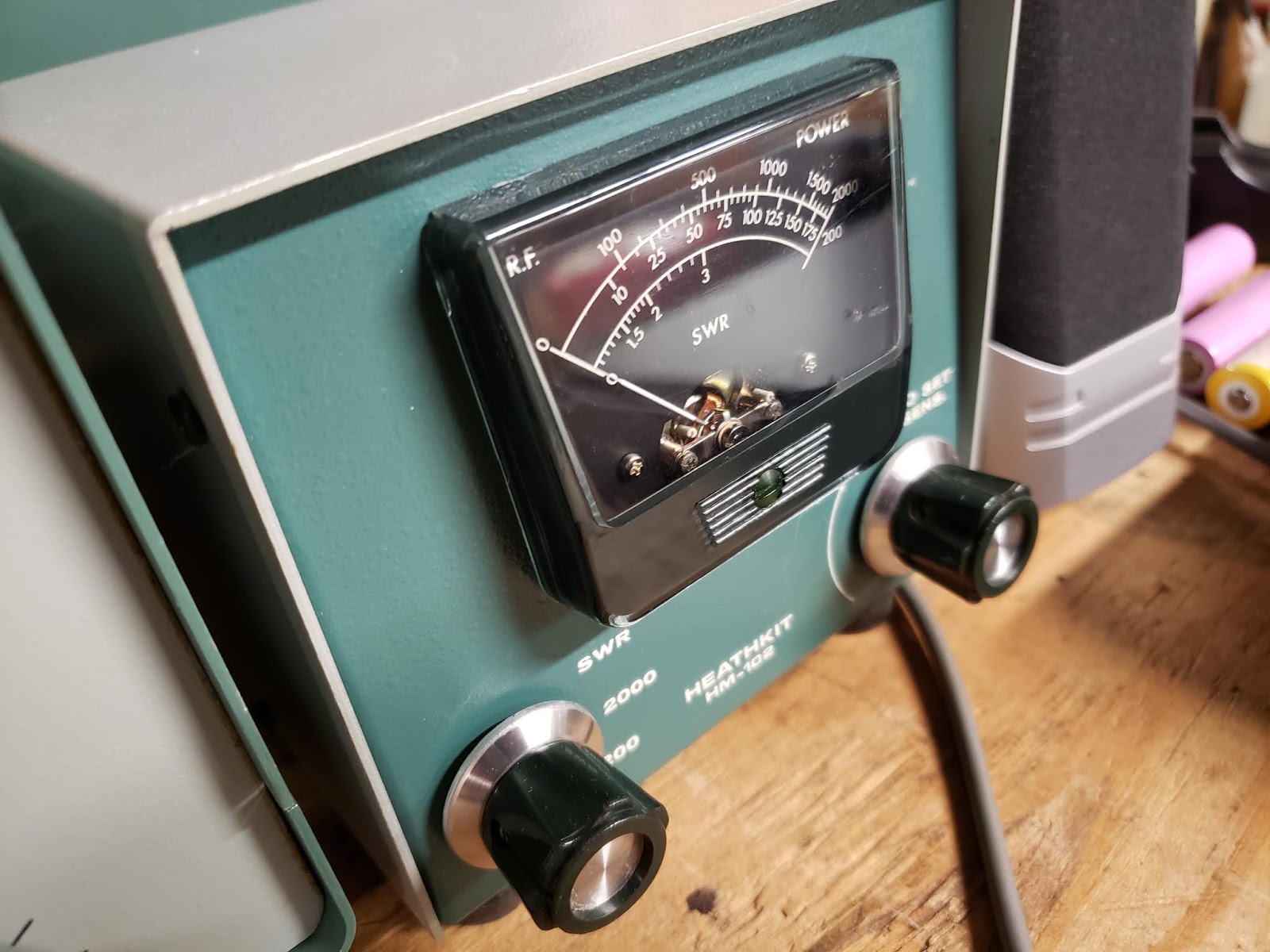 WB4IUY's Random Blog: Heathkit HM-102 Watt Meter / SWR Meter