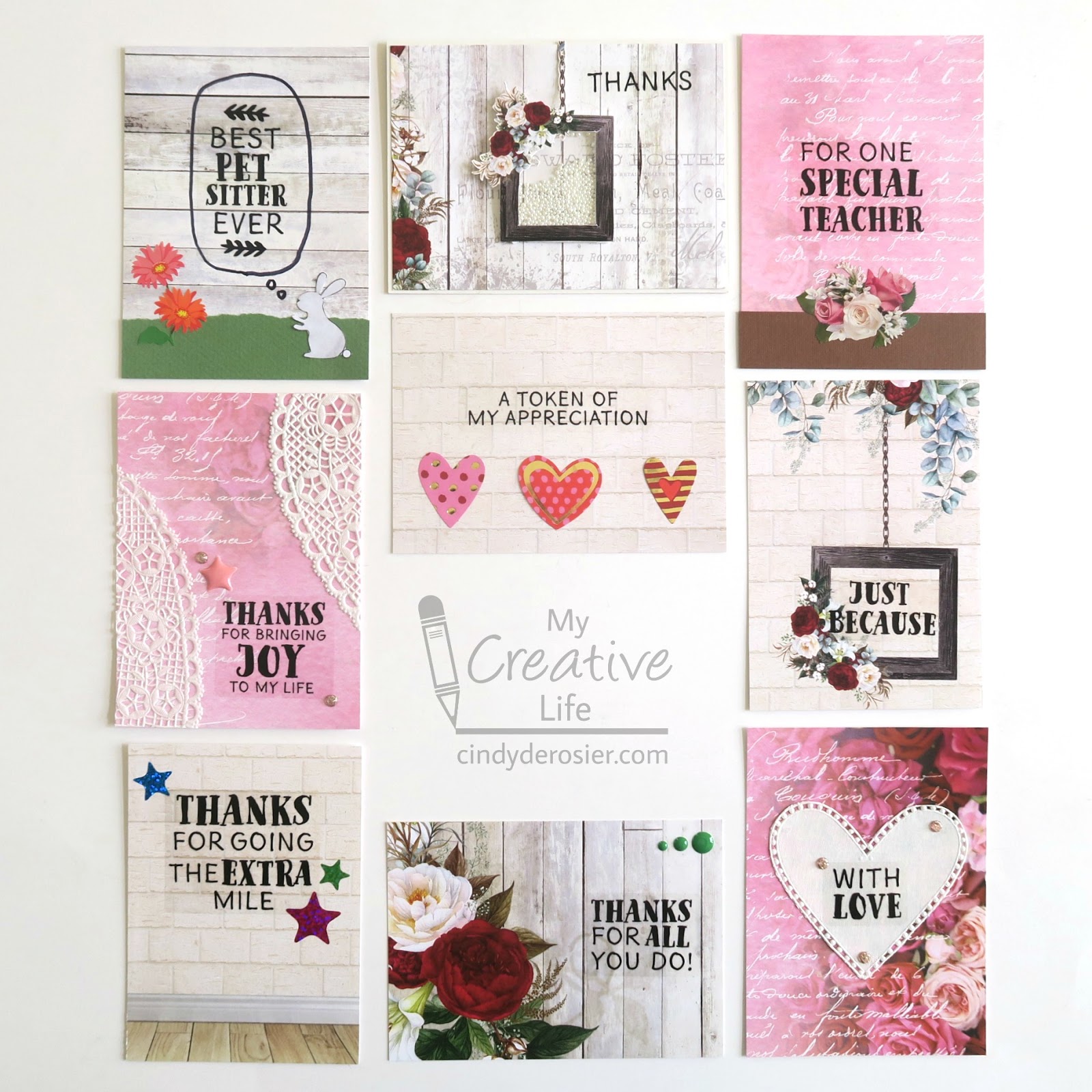 Cindy deRosier: My Creative Life: Dress My Craft Paper + Sentiment ...