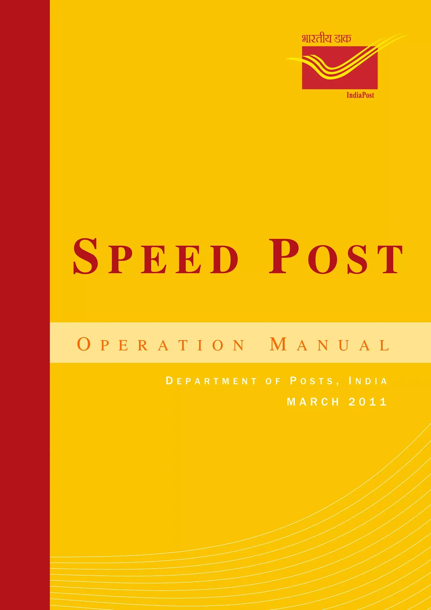 Speed Post Operational Manual | Speed Post is the domestic express mail ...