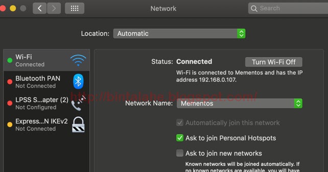 Cara Menemukan dan Mengubah Alamat IP di Mac Anda - Ninna Wiends