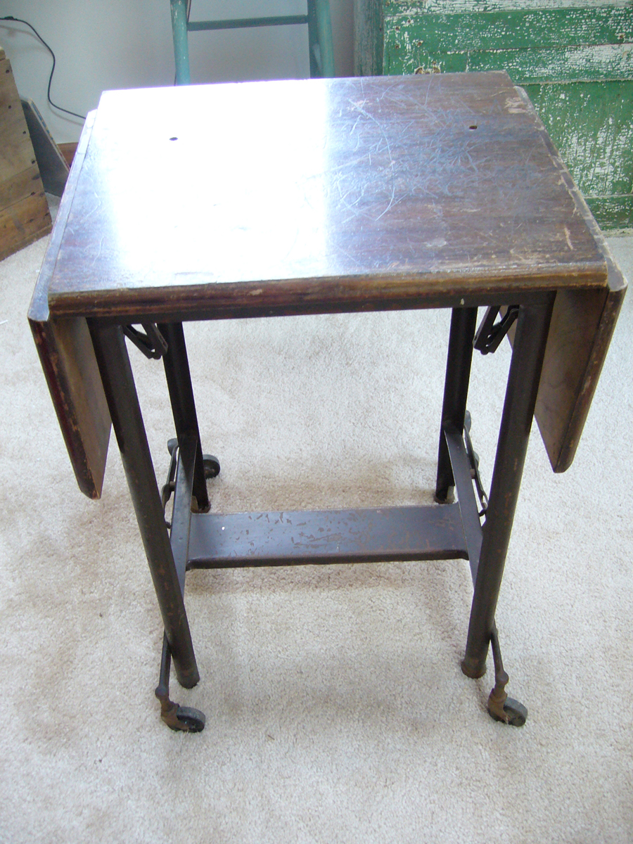 Antique Typewriter Table at Janice Alvares blog