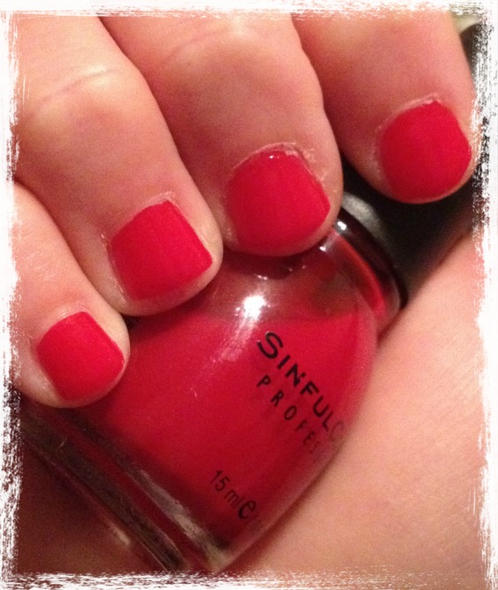 Mermaid Nails: Sinful Colors Ruby Ruby