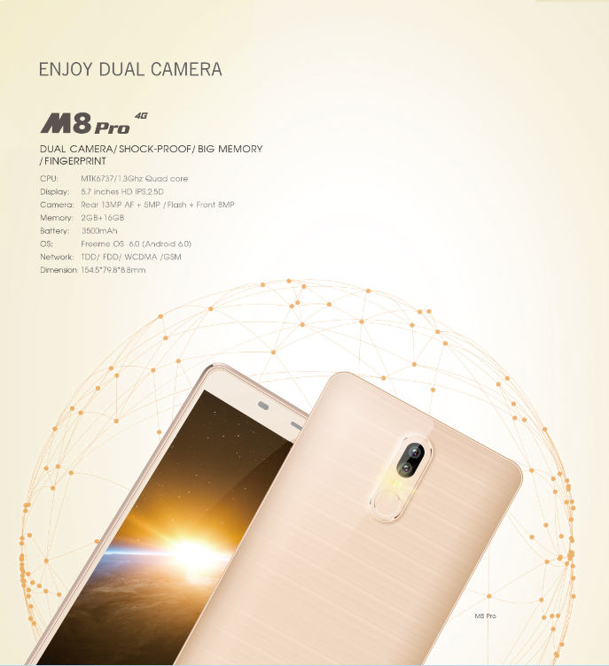 LEAGOO M8 Pro with Dual Rear Cameras, 5.7-inch Display Coming at MWC ...