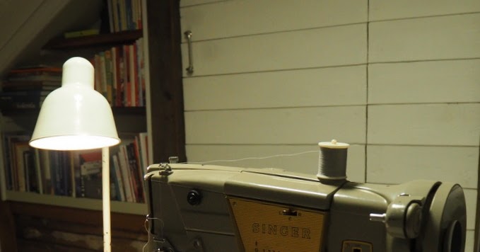 Lingonberry House: Singer 328 K sewing machine