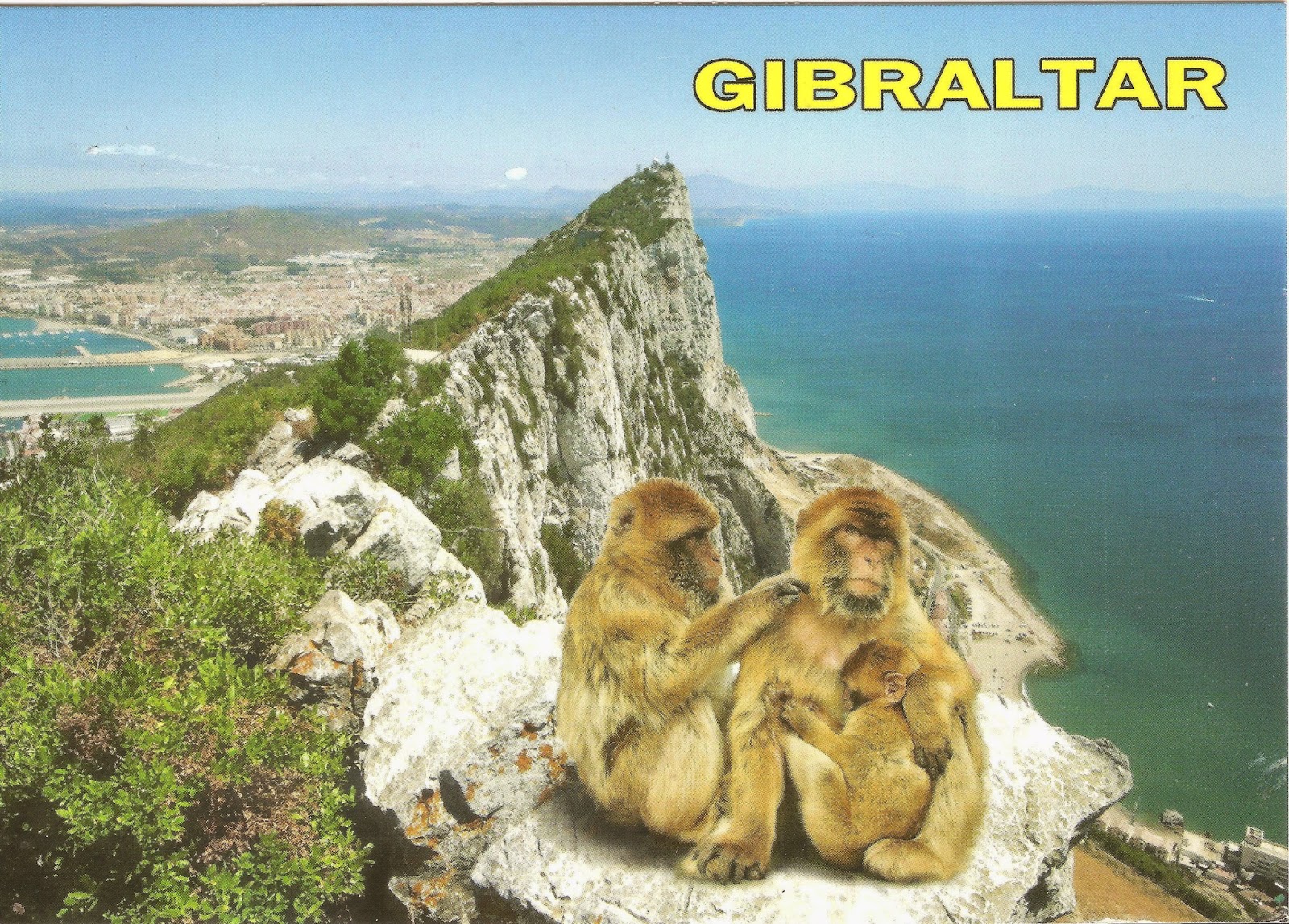 the-geo-nerd: #67: Second postcard from Gibraltar
