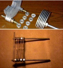 Homemade air variable capacitor