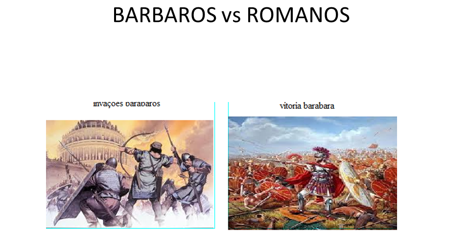 A-Aula-Continua: Bárbaros X Romanos - Pedro - 7º Ano - SESI ITAPEVA