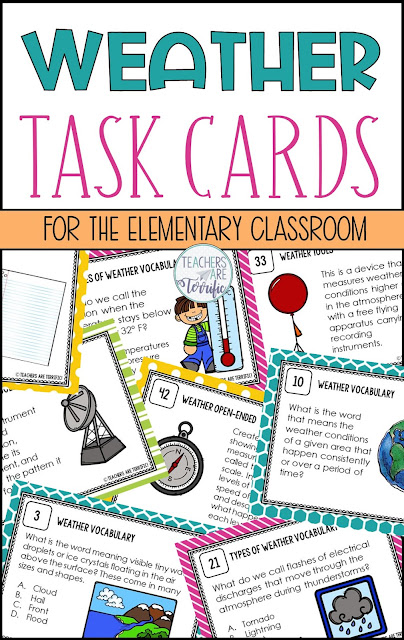 Weather Tips That Will Put You on Cloud 9 - Teachers Are Terrific! A ...