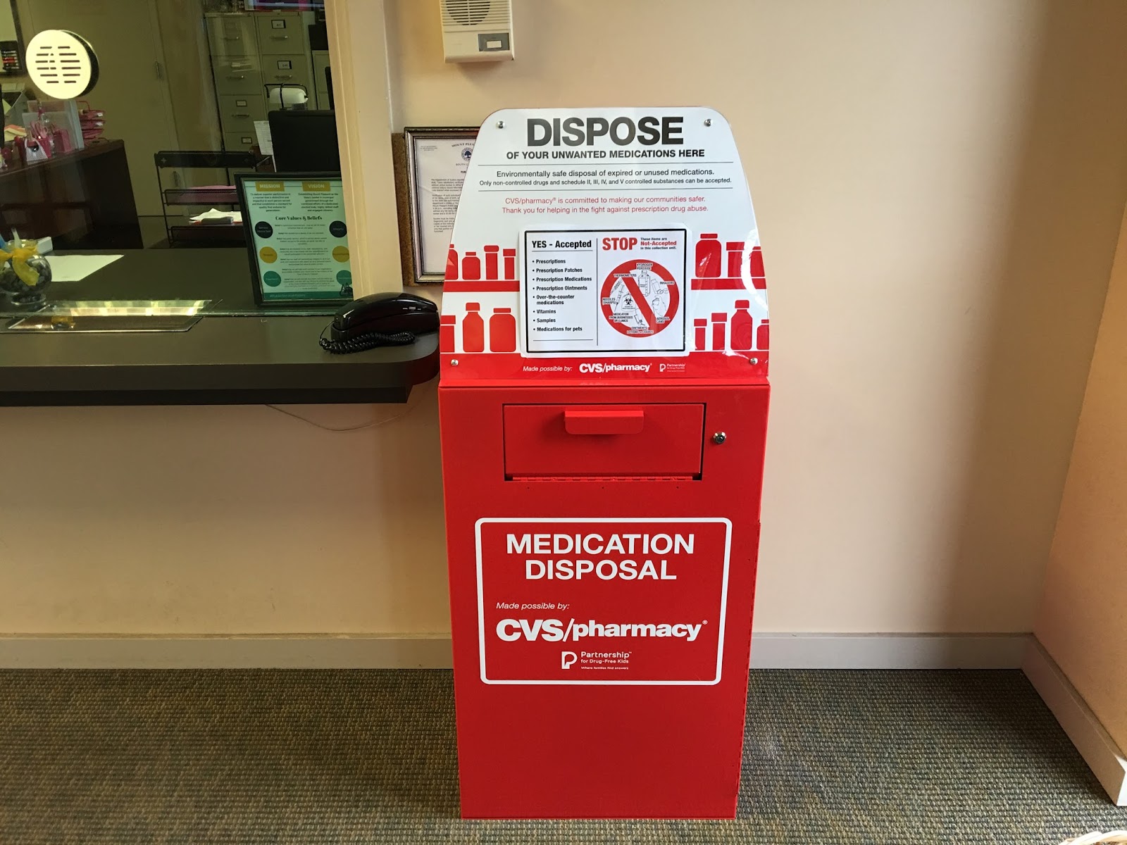 Drug Take-Back Box