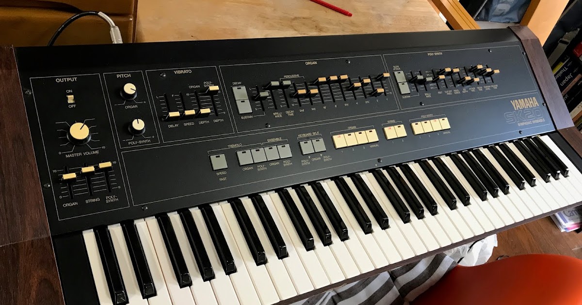 Yamaha SK20 (Part One - Cleaning)