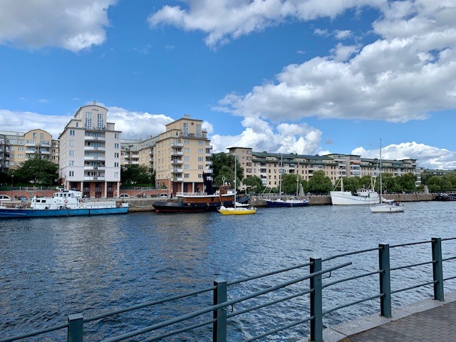 Waterfront Walk in Hammarbyhamnen & Hammarby Sjöstad