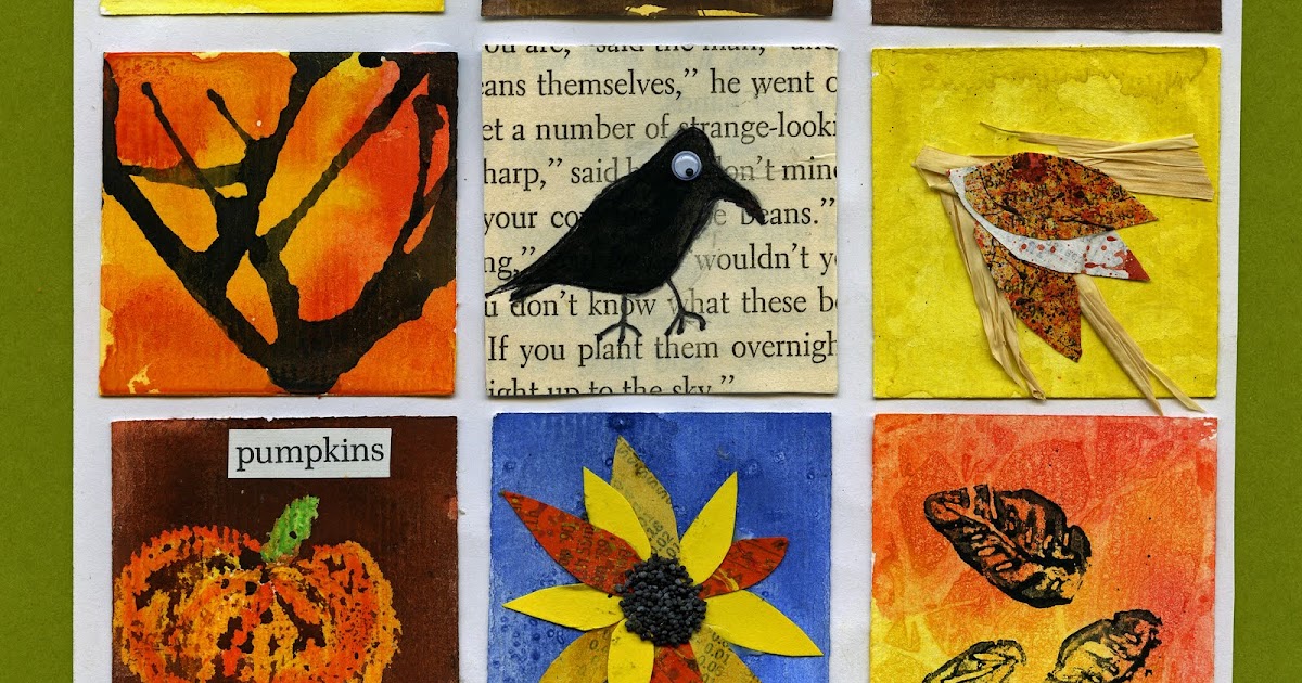 that artist woman: How to Make Fall Inchies