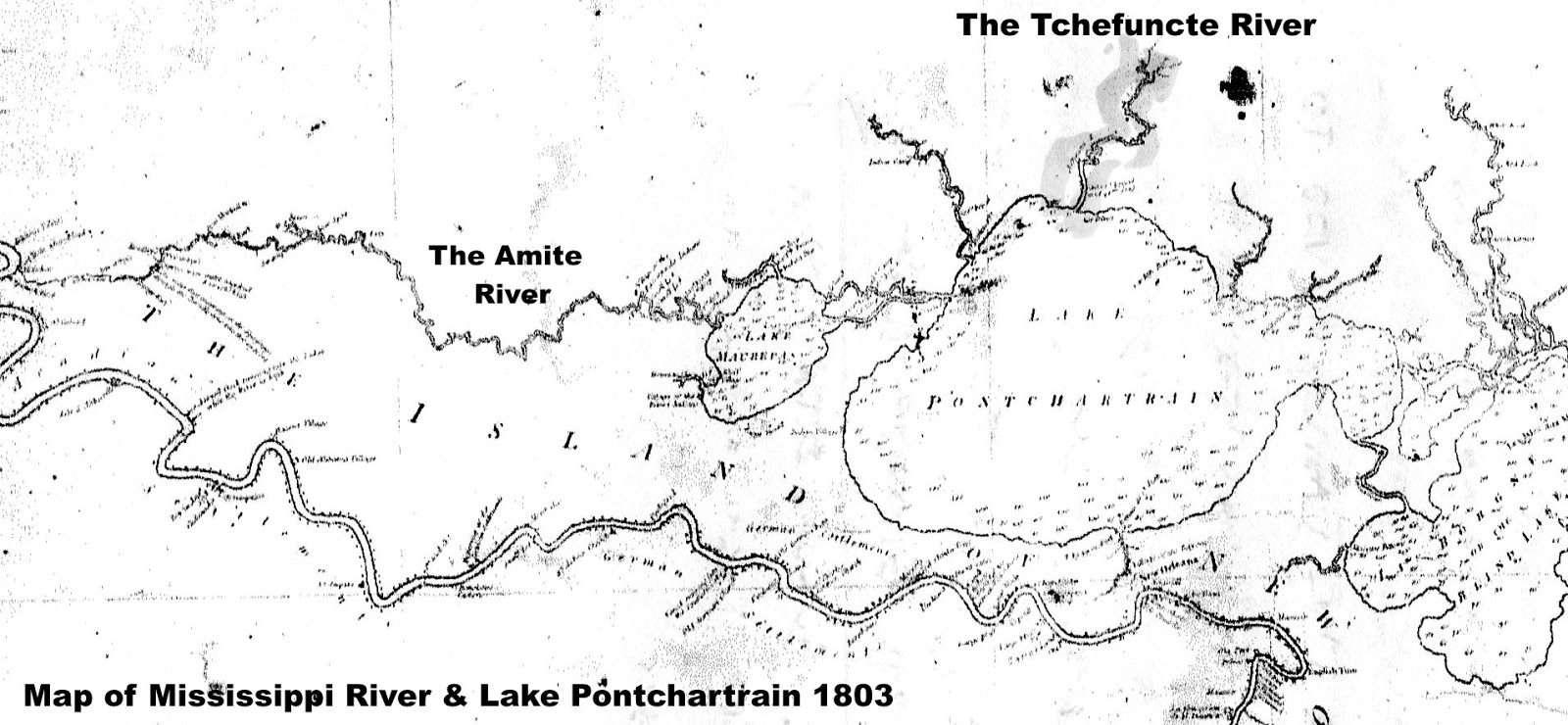 Donald J. Sharp History Blog: The History Timeline of the Amite River