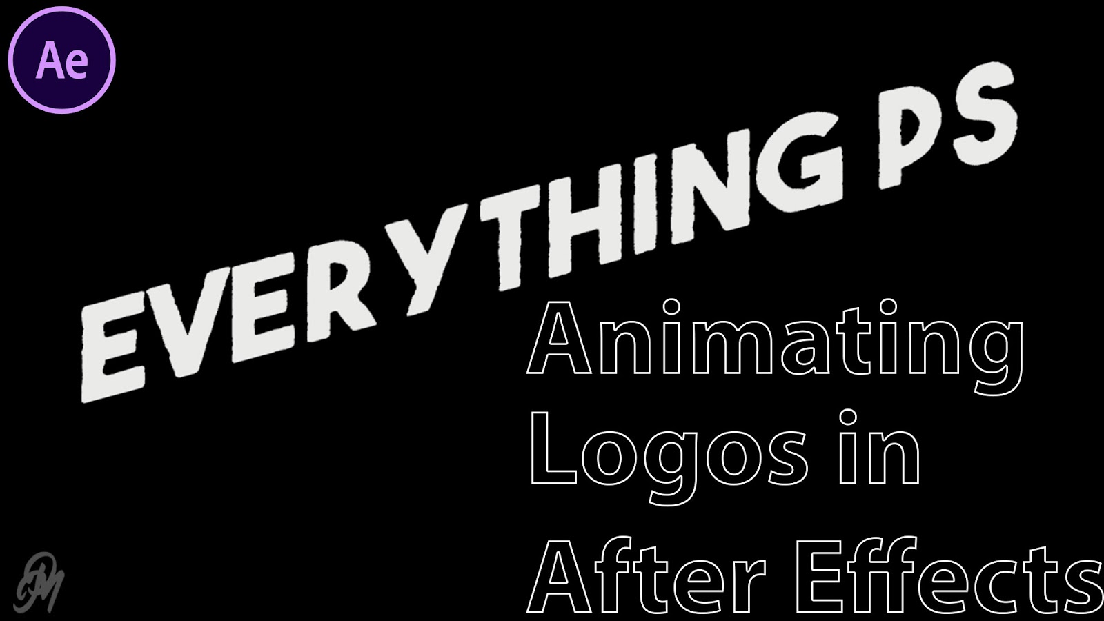Adobe After Effects Tutorial || How to Animate Logos with Easy Method