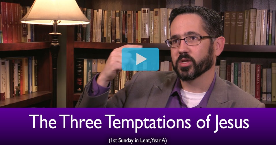 The Sacred Page: The Three Temptations of Jesus (The Mass Readings ...