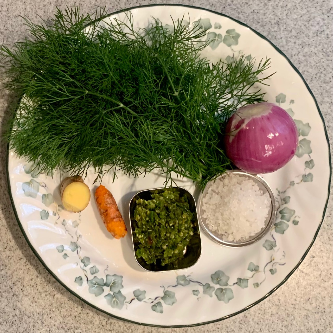 Kashi Delights: Dill Green Gram Daal Dosa