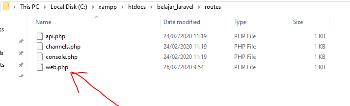 Cara Membuat Controller pada laravel - kecebongtamfan.blogspot.com