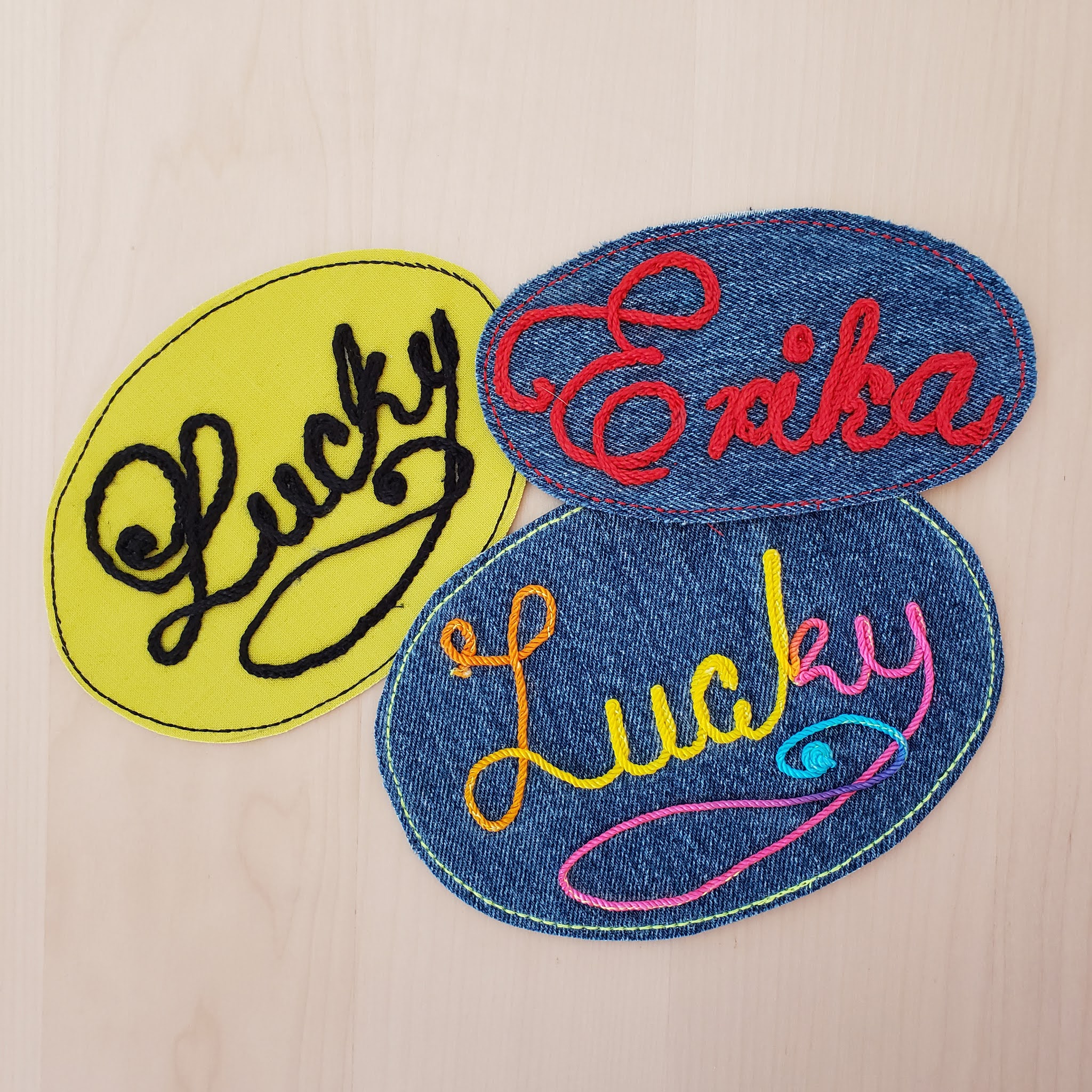 Chain Stitch Look Patch Tutorial