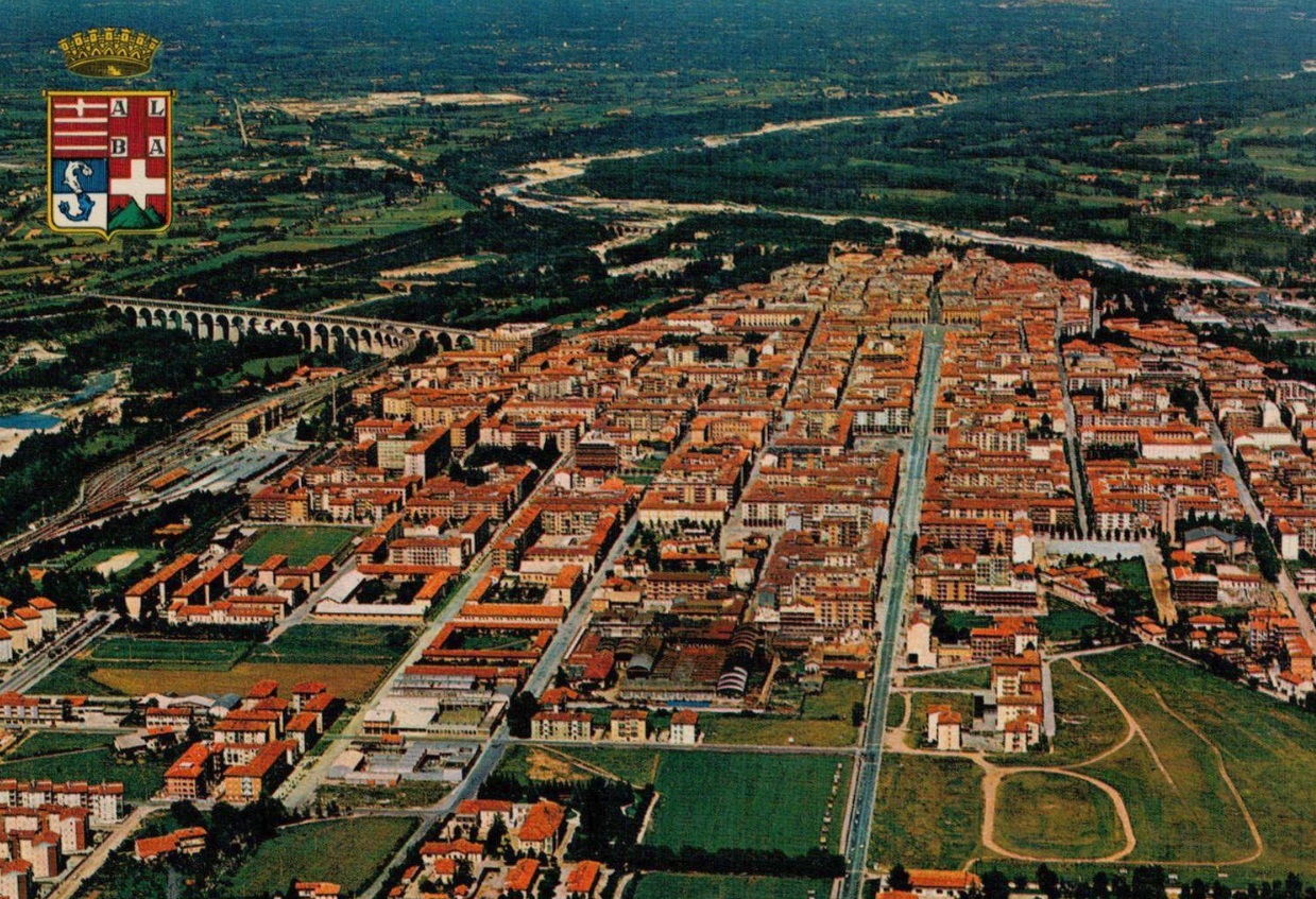 Cuneo e dintorni: Cuneo vista dal cielo