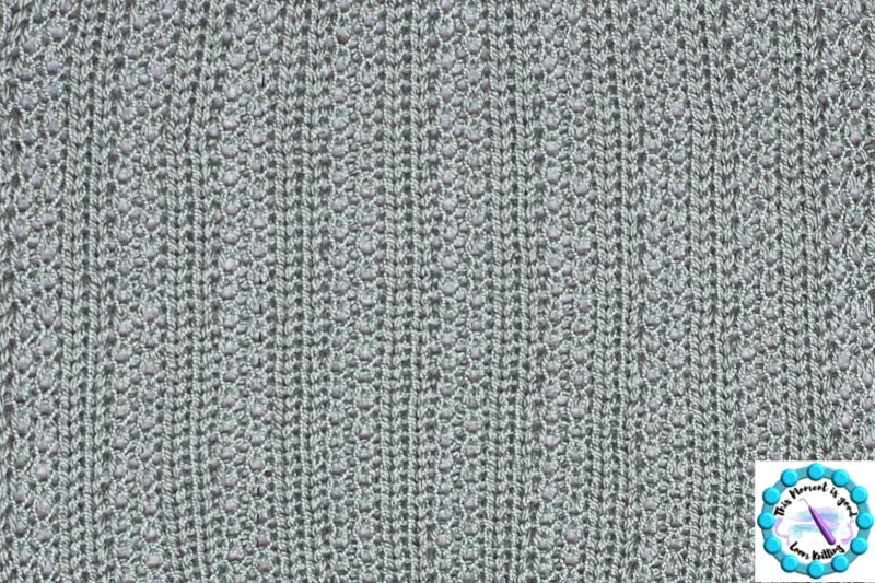 Making Lace With Only Knit Stitches? | Loom Knitting by This Moment is ...