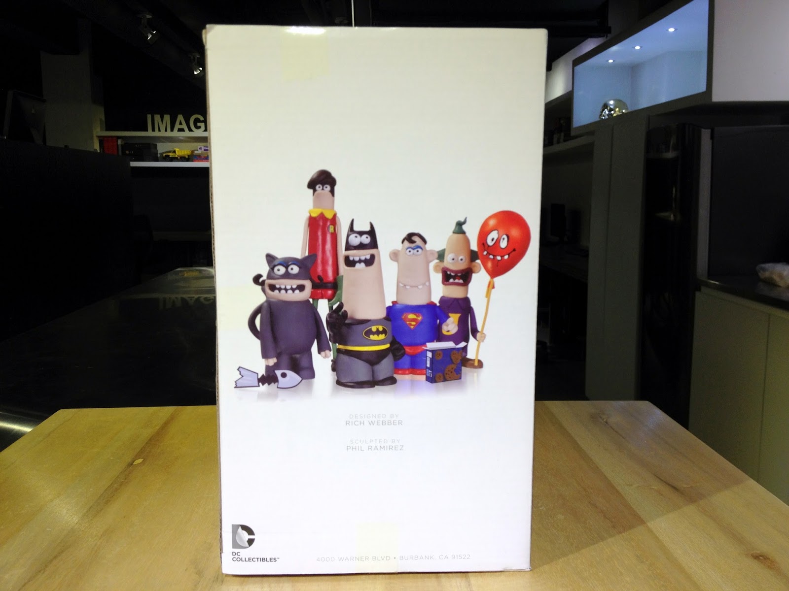 i - first person singular: Aardman DC Nation Action Figure Five Pack Set