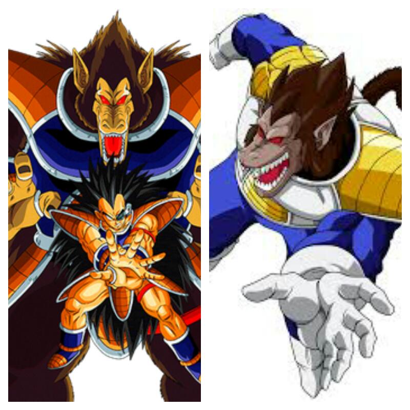 Raditz y Nappa se alían a los guerreros Z.: Raditz y Nappa se alían a ...