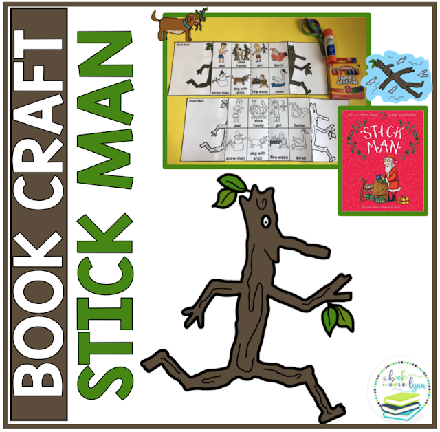 STICK MAN BOOK CRAFT ~ Book Units by Lynn