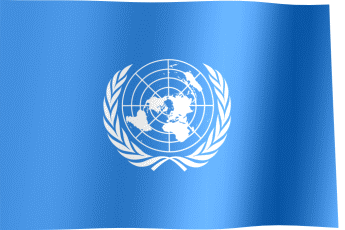 Flag of the United Nations (GIF) - All Waving Flags