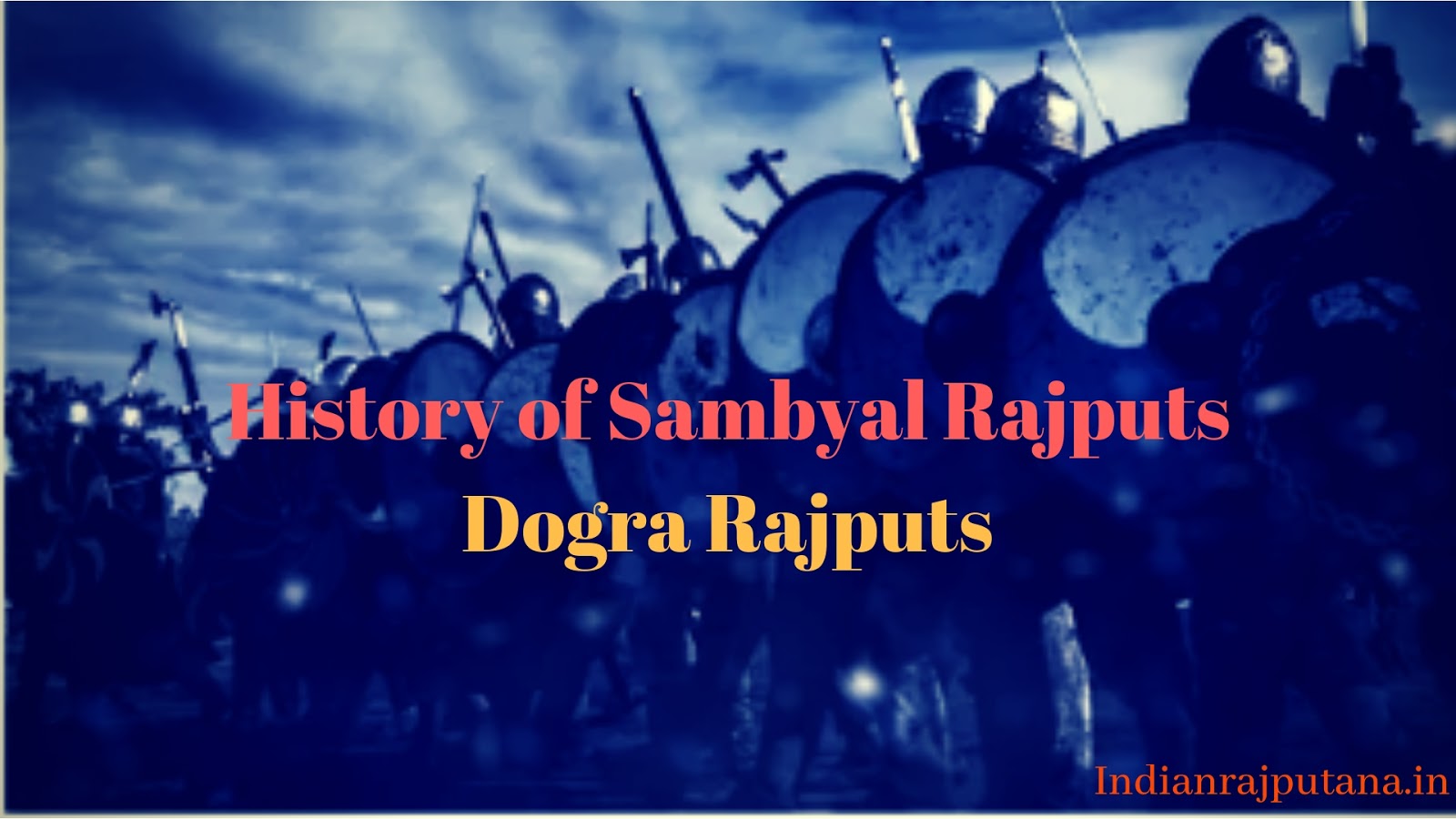 History of Sambyal Rajputs - Indian Rajputana
