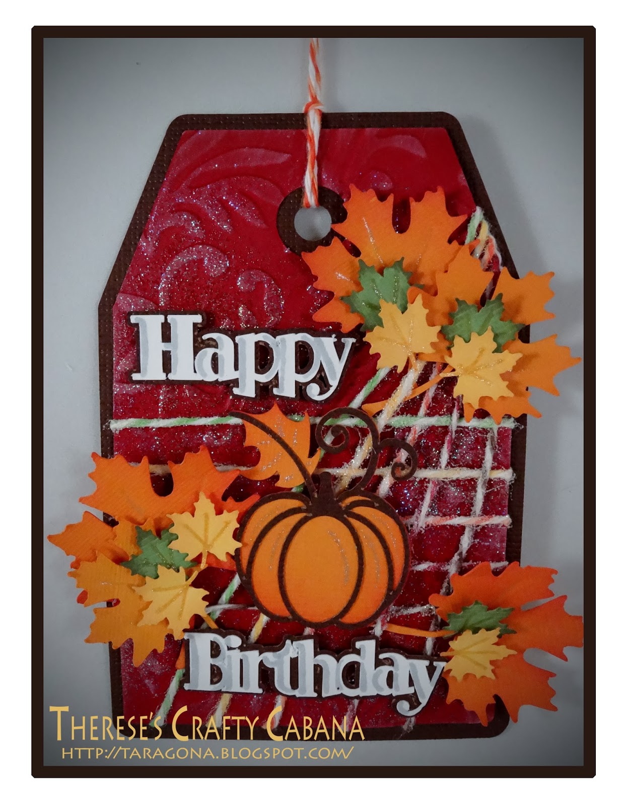 Fall Happy Birthday Clipart