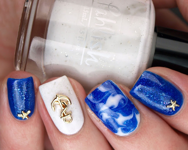 Nail Polish Society: Nautical Nails With Pahlish