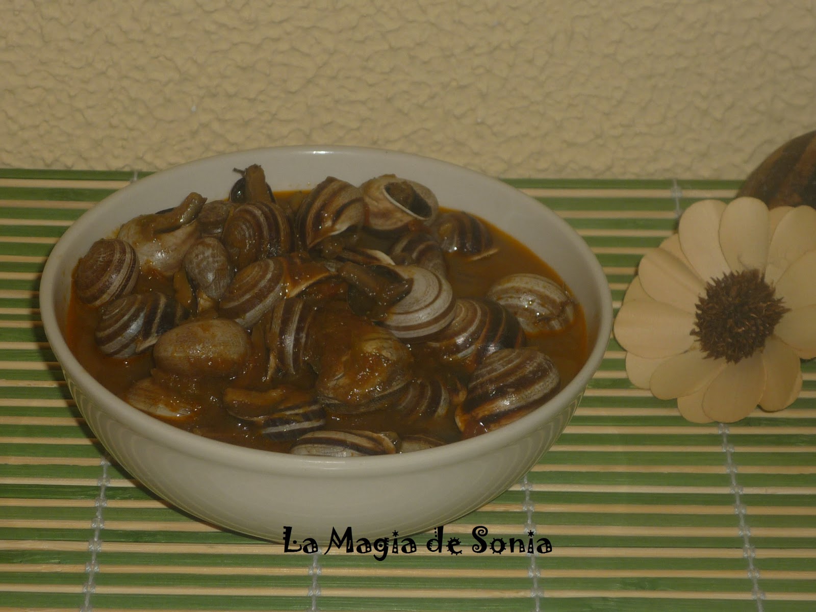 La Magia de Sonia: Cabrillas (Caracoles Sevillanos)