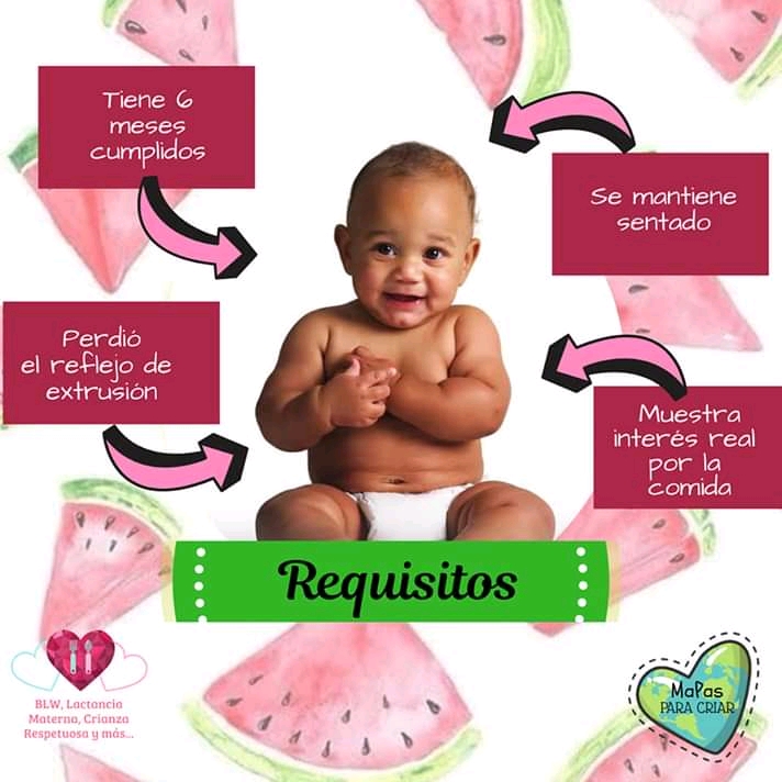 Guía rápida para iniciar la alimentación complementaria.