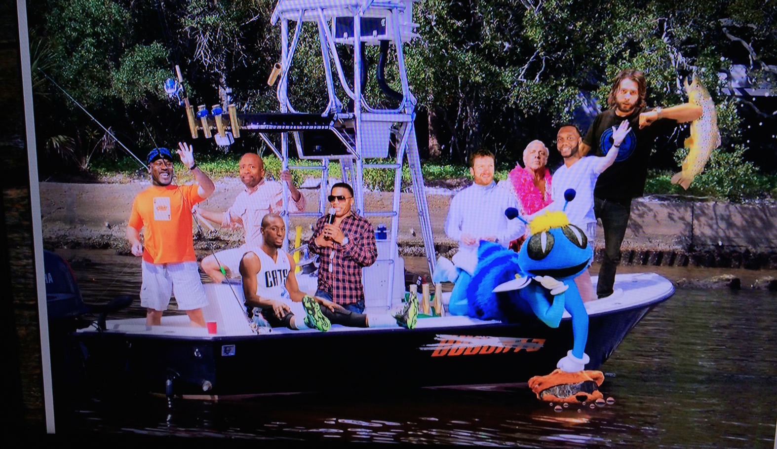 NWK to MIA: Michael Jordan & Charlotte Bobcats Gone Fishin'