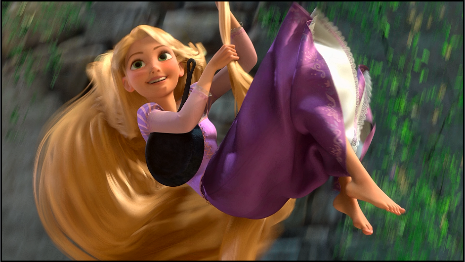 Anime Feet: Tangled (Movie): Rapunzel, Part 3 of 6
