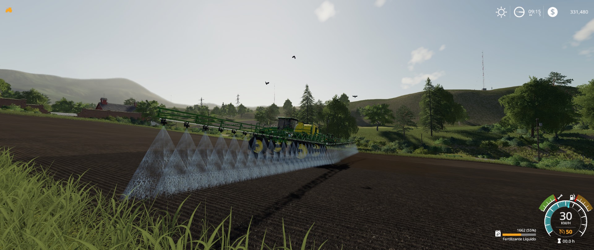 Farming Simulator Sul: John Deere 4730 LR Modding V1.0.0